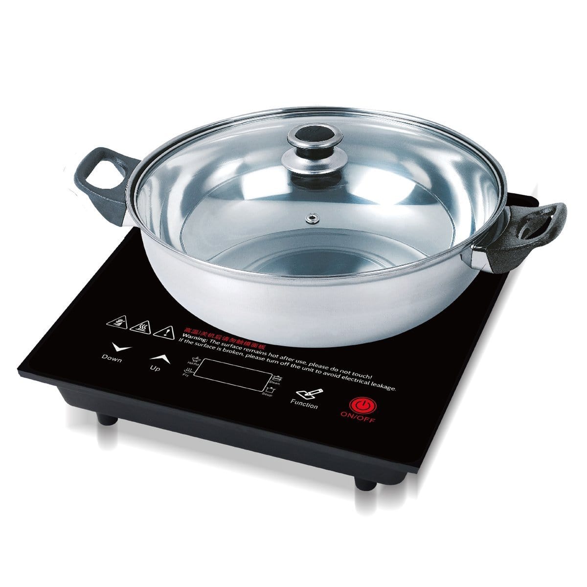 POWERPAC PPIC888 SENSOR TOUCH INDUCTION COOKER 2000W – PowerPac-kh
