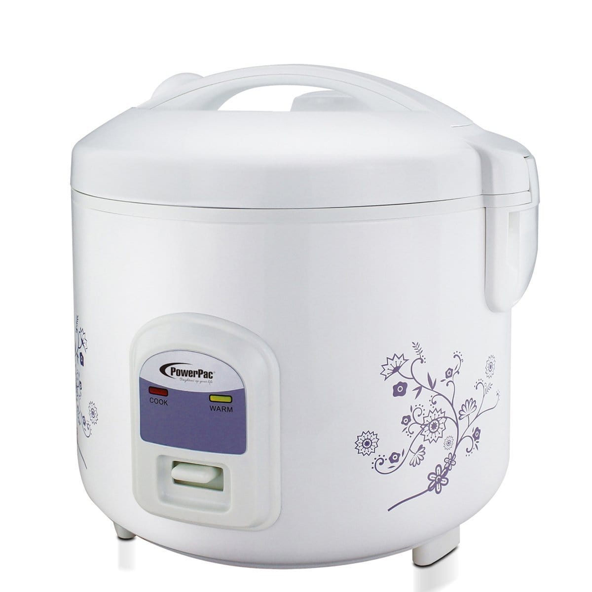 POWERPAC PPRC22 DELUX RICE COOKER W/ STEAMER 2.8L – PowerPac-kh